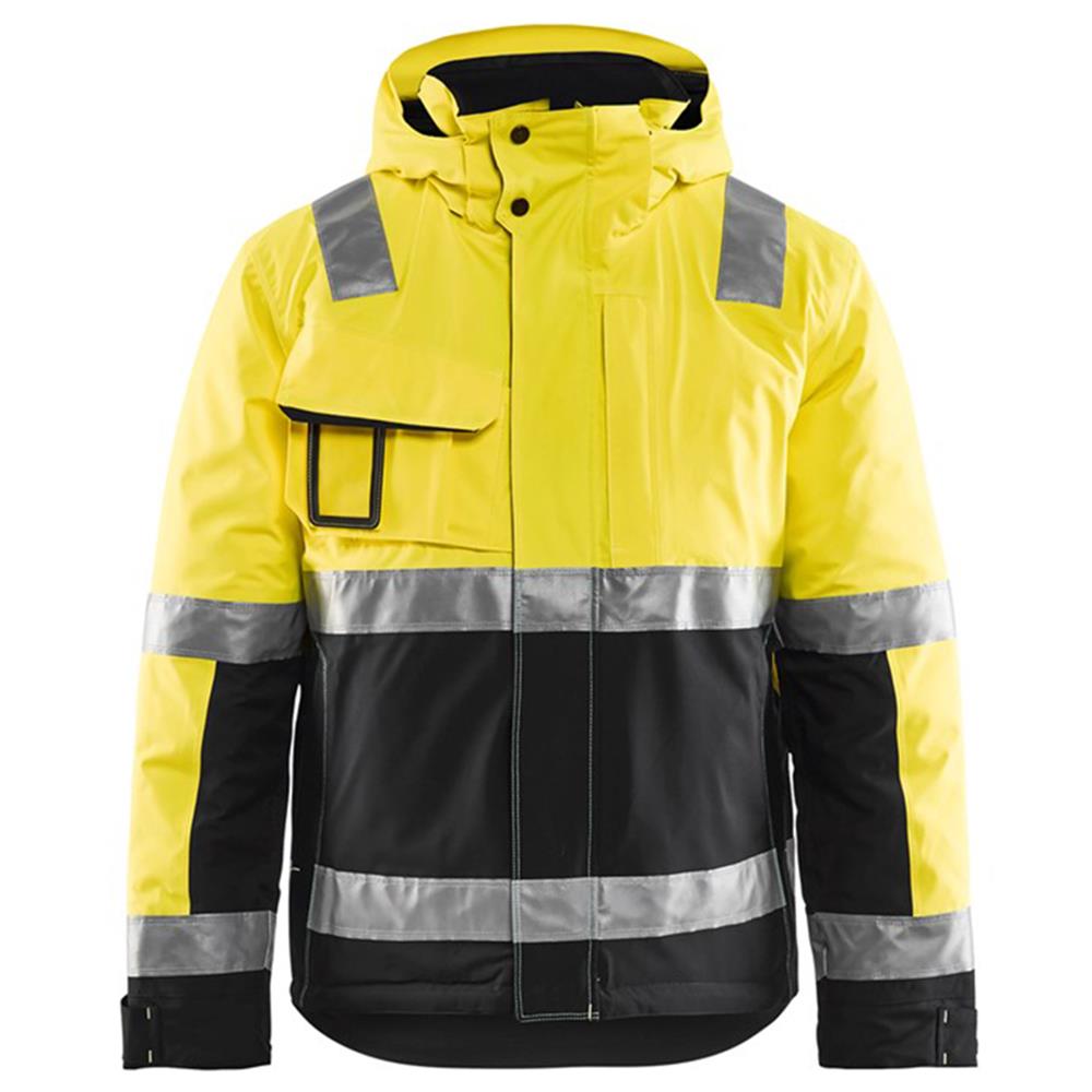 Blaklader 4870 High-Visibility Winter Jacket - Yellow/Black available ...