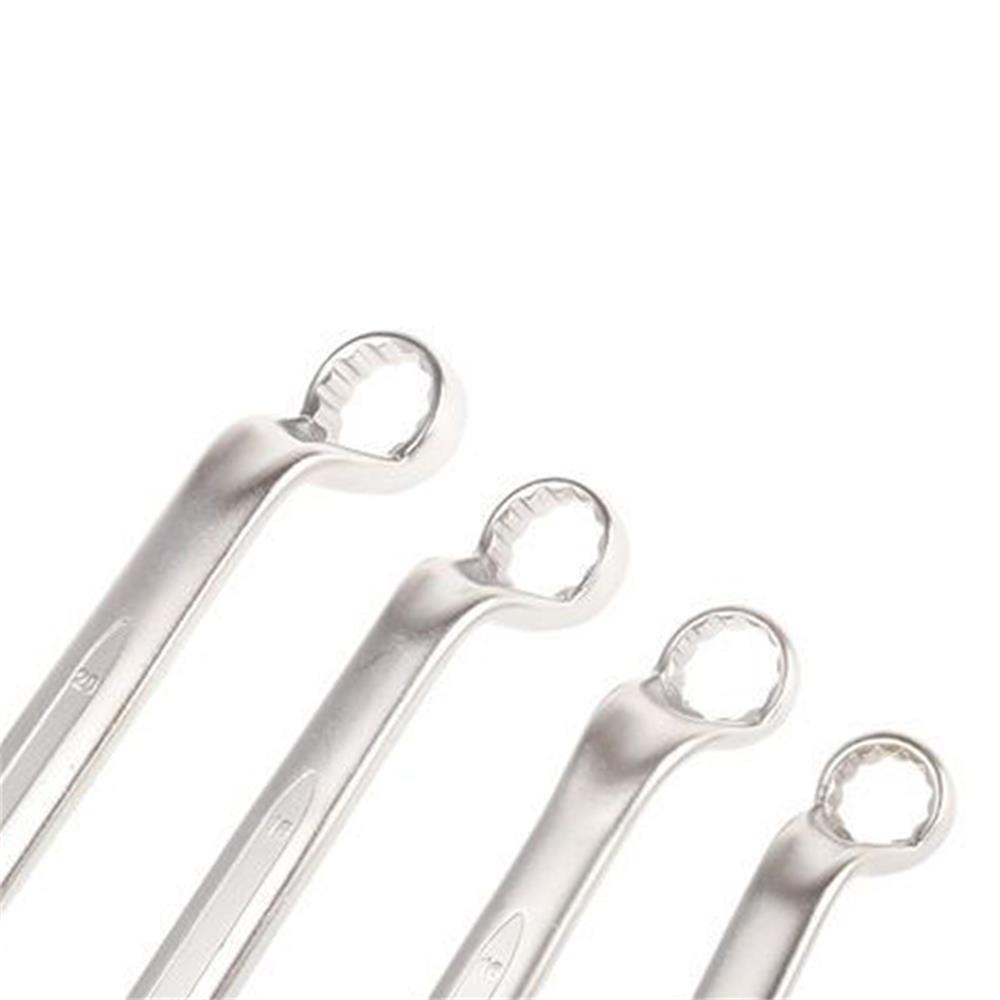 Bahco 2M/8T 8 Piece Metric Double-End Deep Offset Ring Wrench Set ...