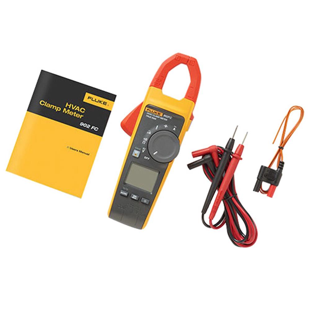 Fluke 902 True-RMS HVAC Clamp Meter available online - Caulfield Industrial