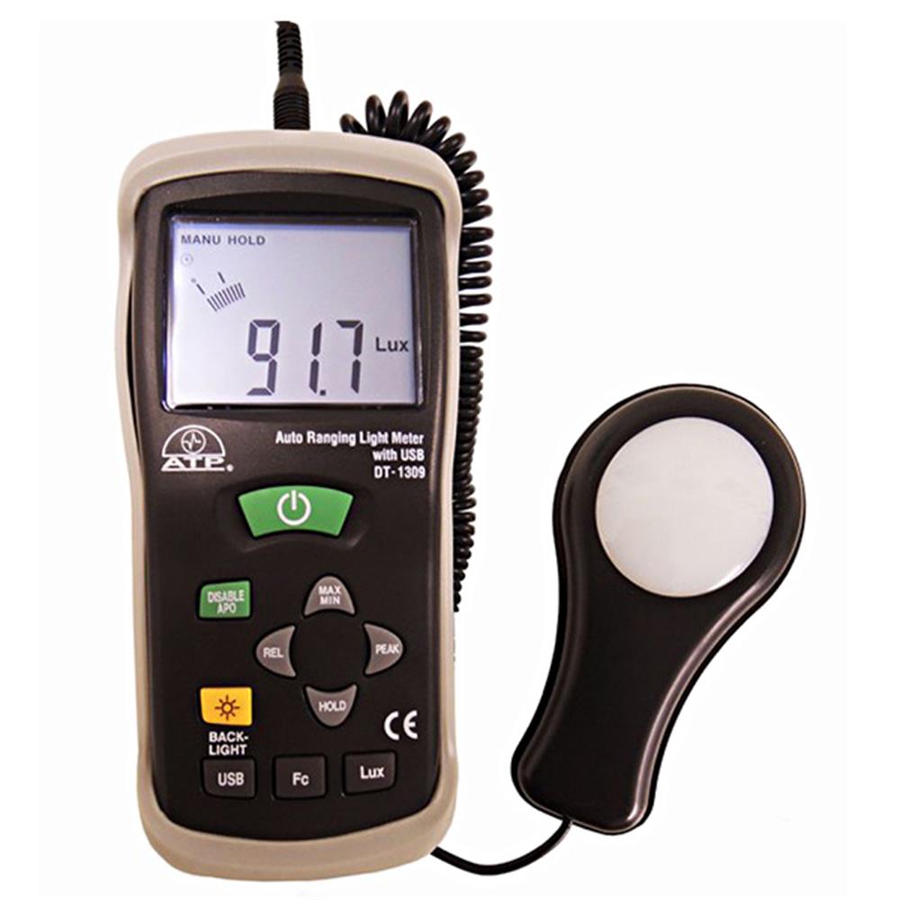 ATP USB Logging Light Meter with Calibration Certificate available ...