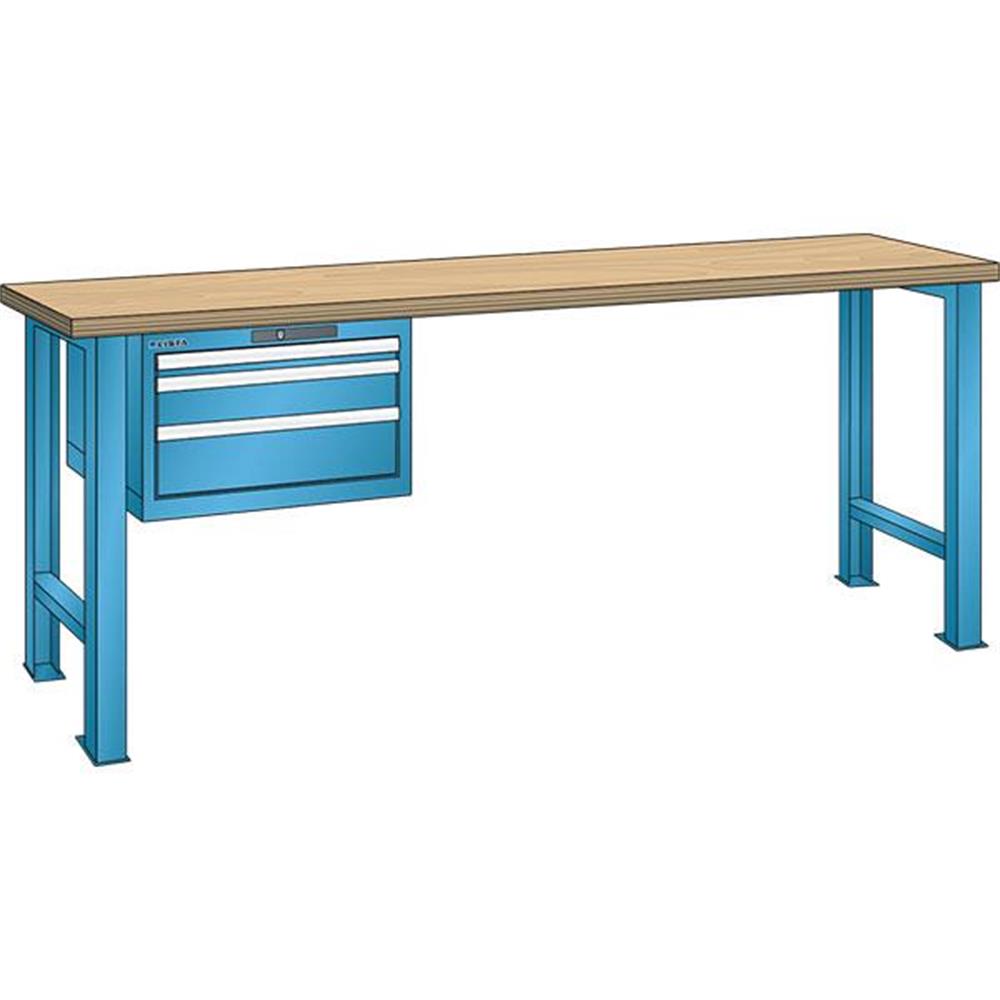 LISTA Heavy Duty Workbenches with Drawer Unit available online ...