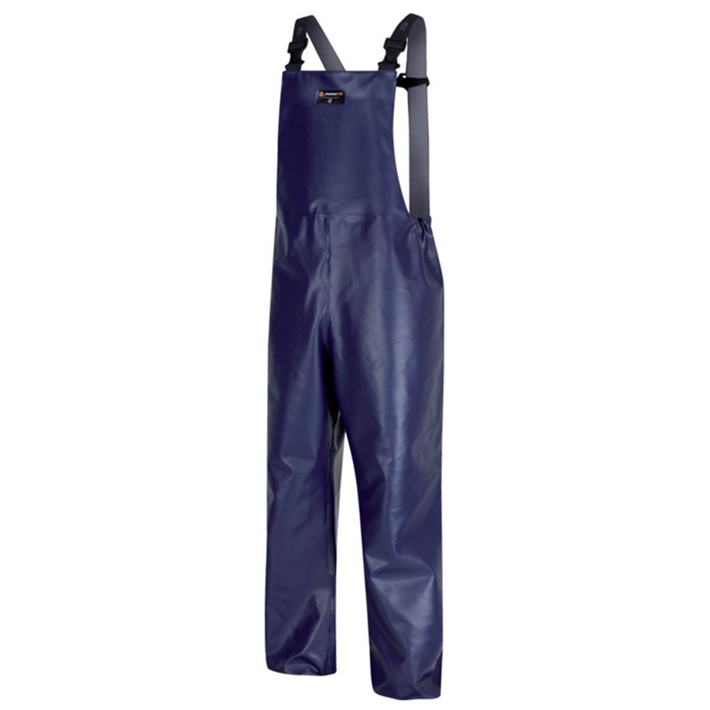 Alpha Solway Food Industry Chemical Protective Bib ‘n Brace Navy Available Online Caulfield