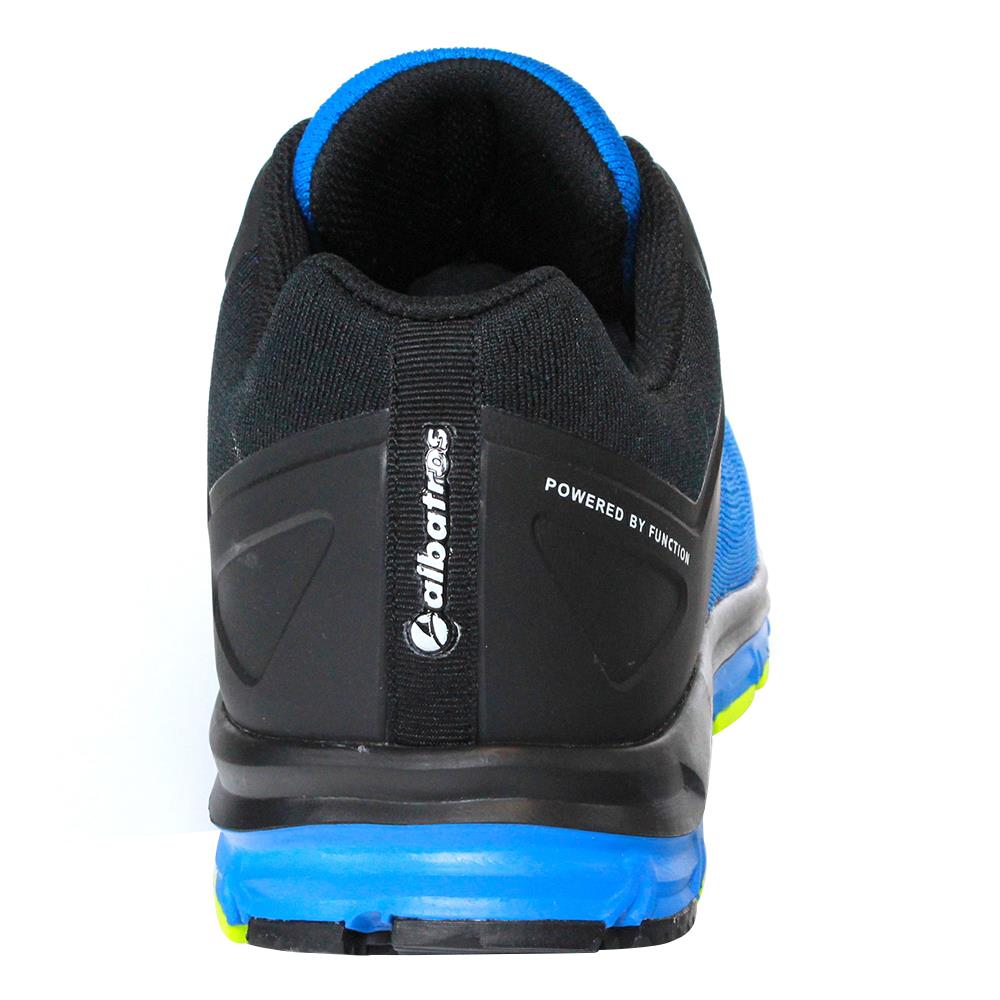 Albatros Lift Impulse Low S1P ESD Blue/Black Safety Trainers available ...