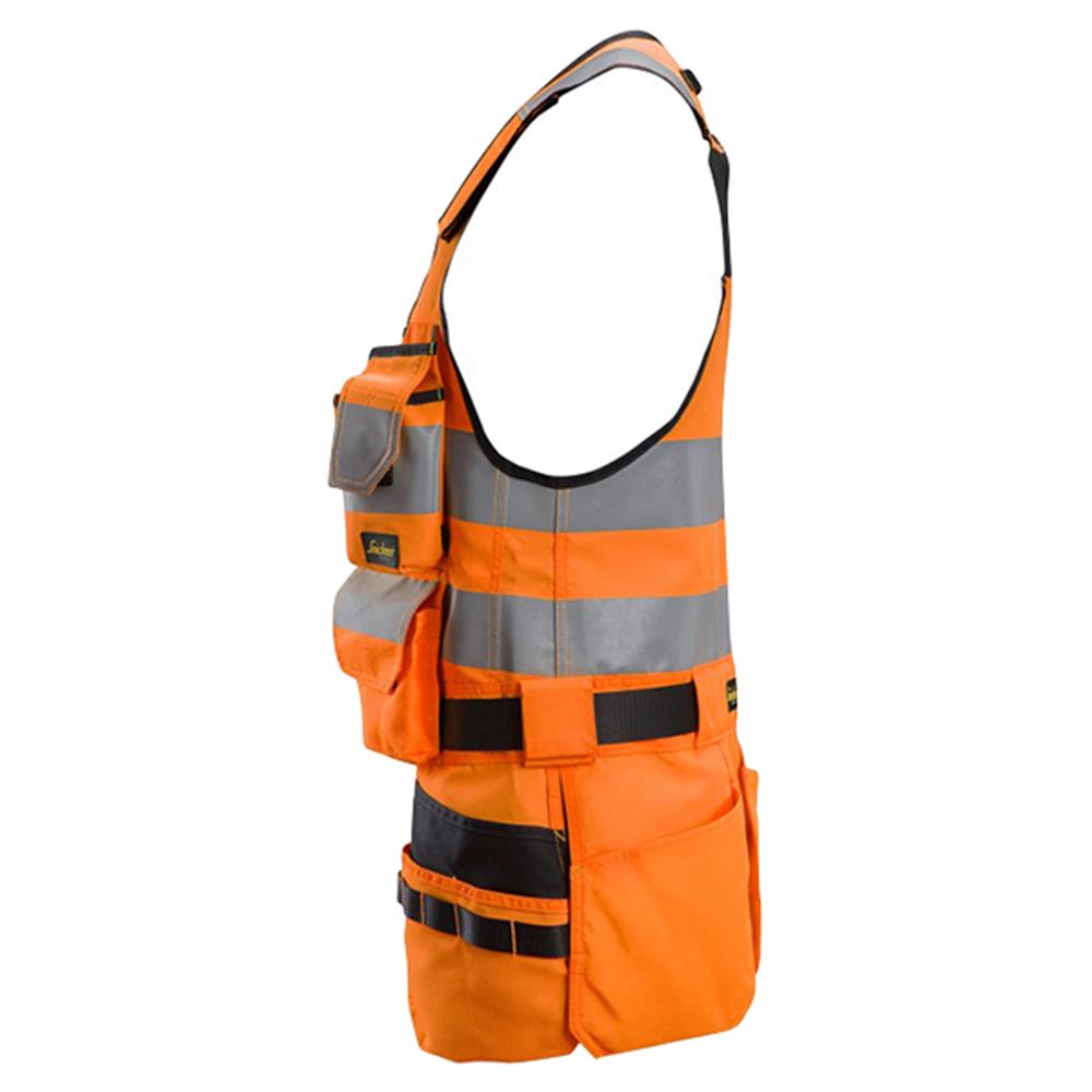 Snickers 4230 AllroundWork High-Visibility Tool Vest - Orange/Black ...