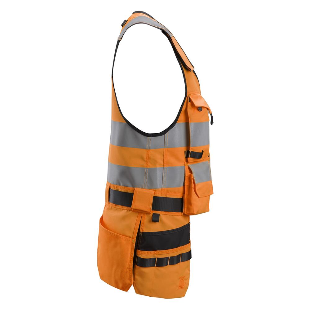 Snickers 4230 AllroundWork High-Visibility Tool Vest - Orange/Black ...