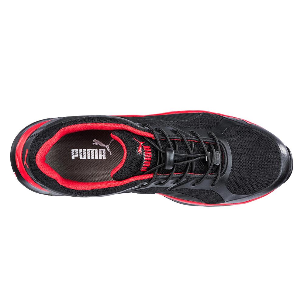 Puma Fuse Motion 2.0 Low S1P ESD HRO SRC Black/Red Safety Shoes ...
