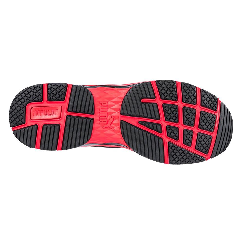 Puma Fuse Motion 2.0 Low S1P ESD HRO SRC Black/Red Safety Shoes ...