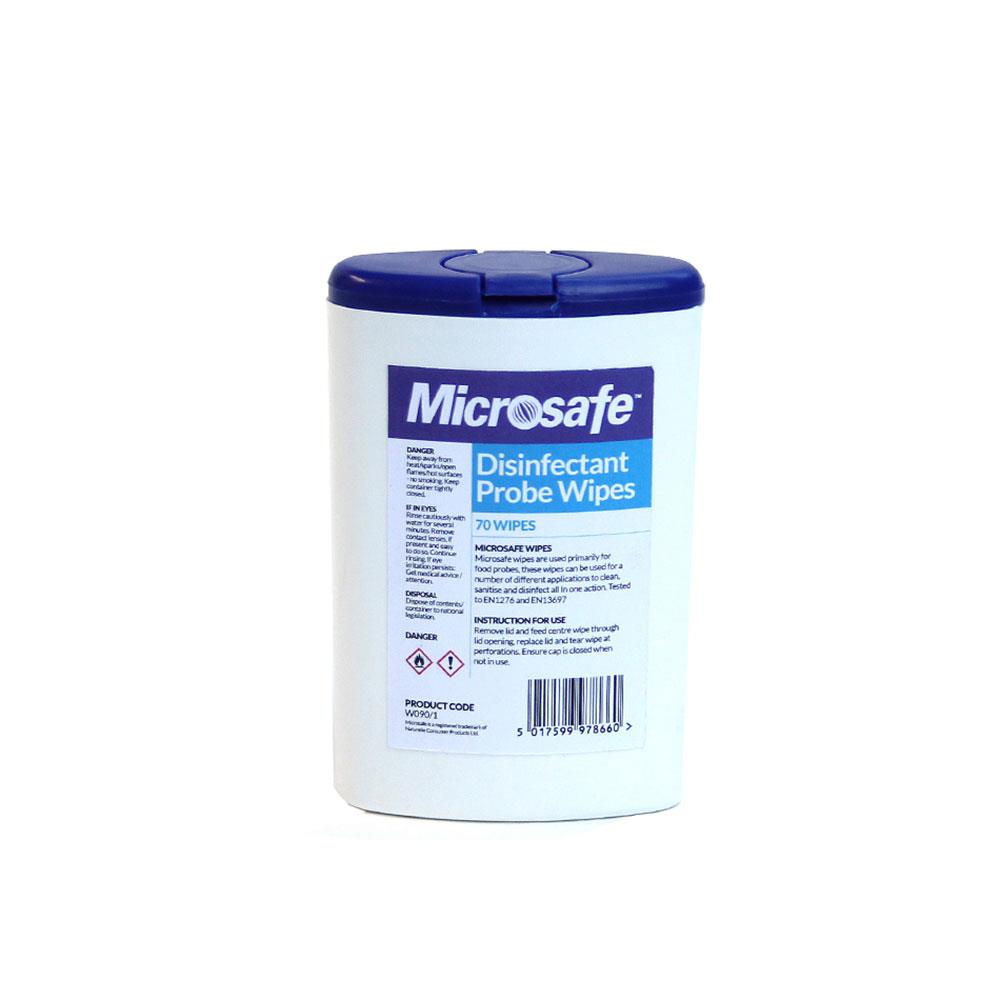 Citec Microsafe Disinfectant Probe Wipes - 70 Sheets per Pocket Tub ...
