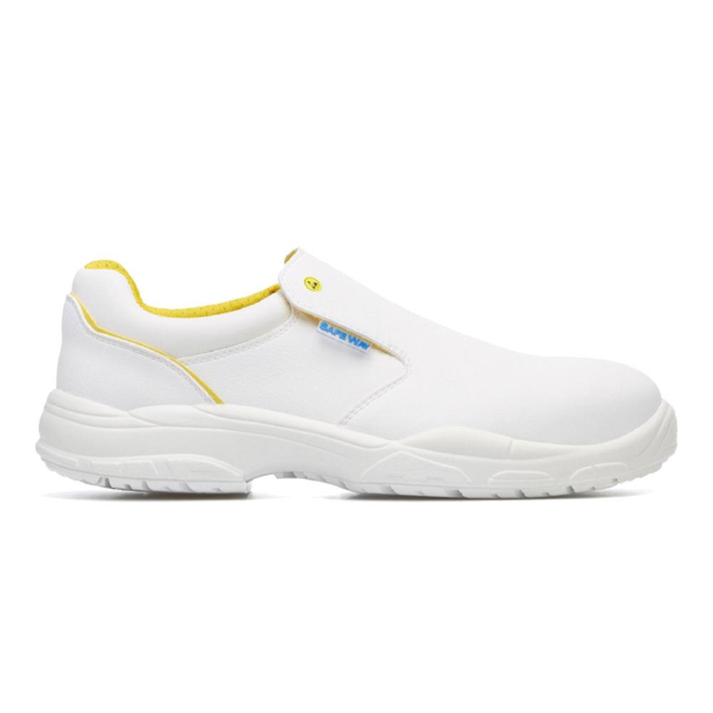 EXENA Sage S1 ESD SRC White Slip-On Safety Shoes available online ...