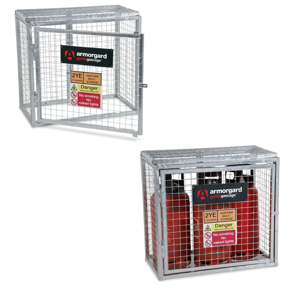 Armorgard GGC1 Gas Cylinder Storage Cage available online - Caulfield ...
