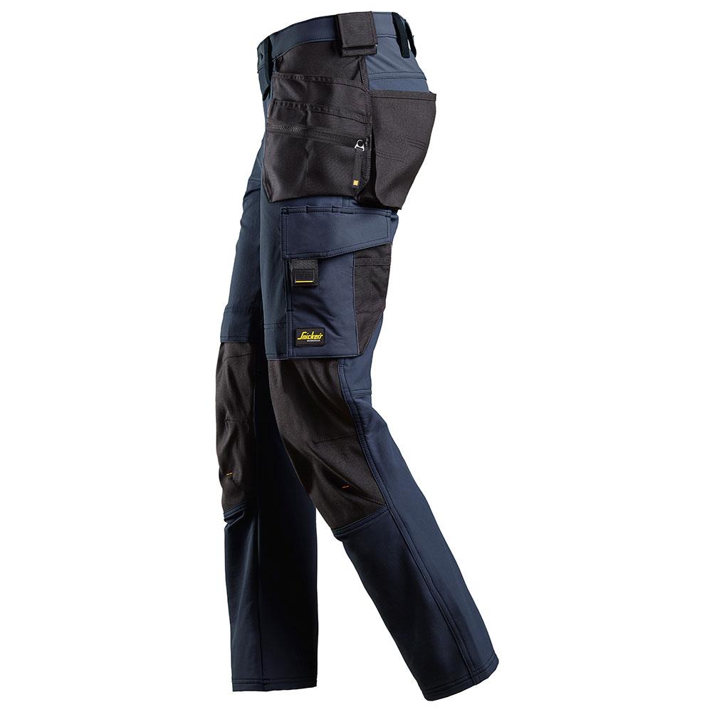 SNICKERS 6271 AllroundWork Full Stretch Trouser Holster Pockets, Navy ...