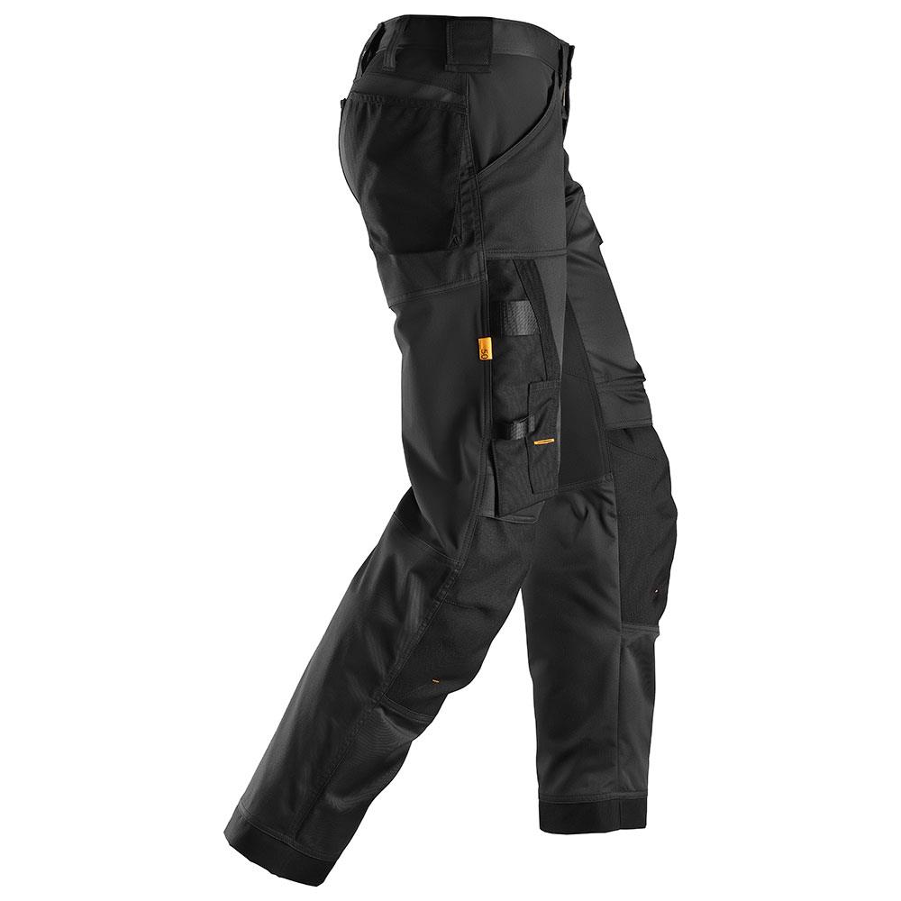 SNICKERS 6351 Stretch Loose Fit Non Holster Pocket Trousers, Black ...