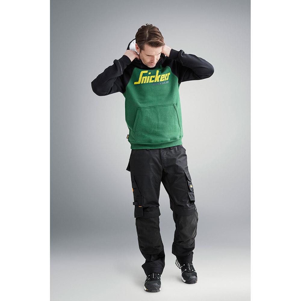 SNICKERS 6351 Stretch Loose Fit Non Holster Pocket Trousers, Black ...