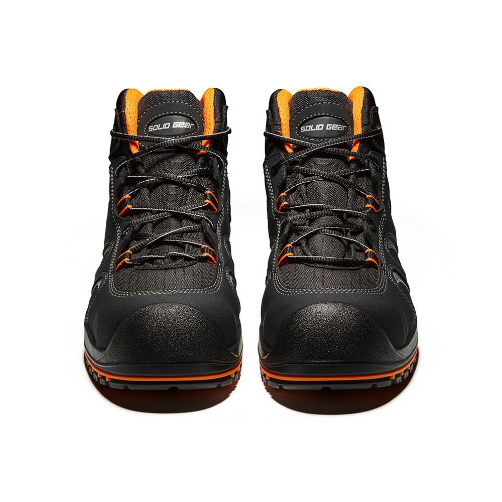 SNICKERS SG73002 Solid Gear Falcon S3 Black Safety Hiker Boots ...