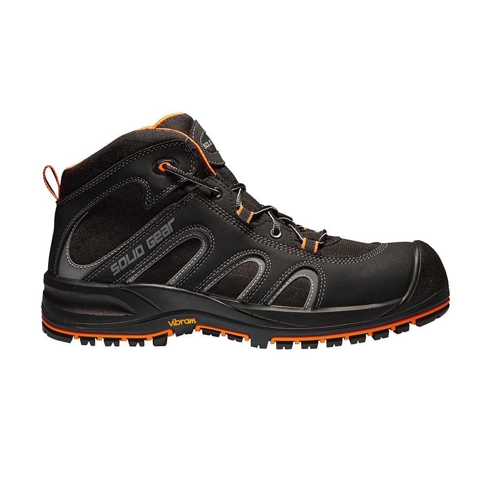 SNICKERS SG73002 Solid Gear Falcon S3 Black Safety Hiker Boots ...