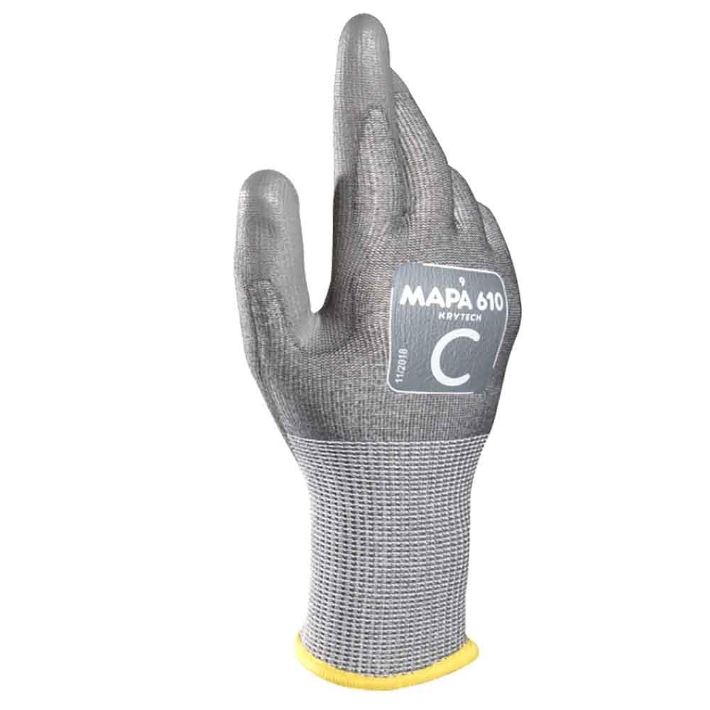 MAPA KryTech 610 Gloves Grey Cut Protection Level C available online ...