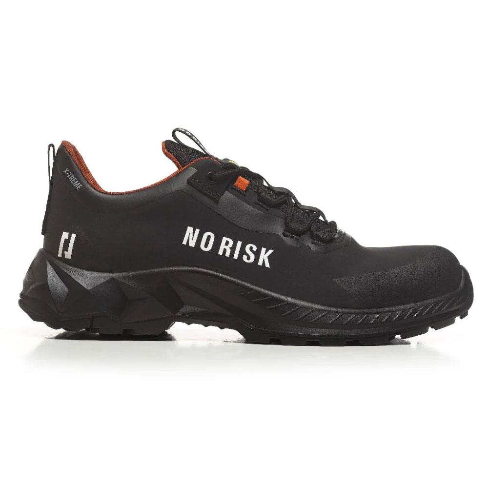 NO RISK X-TREME LOW Black S3L ESD HI CI FO SR Safety Trainers, Black ...