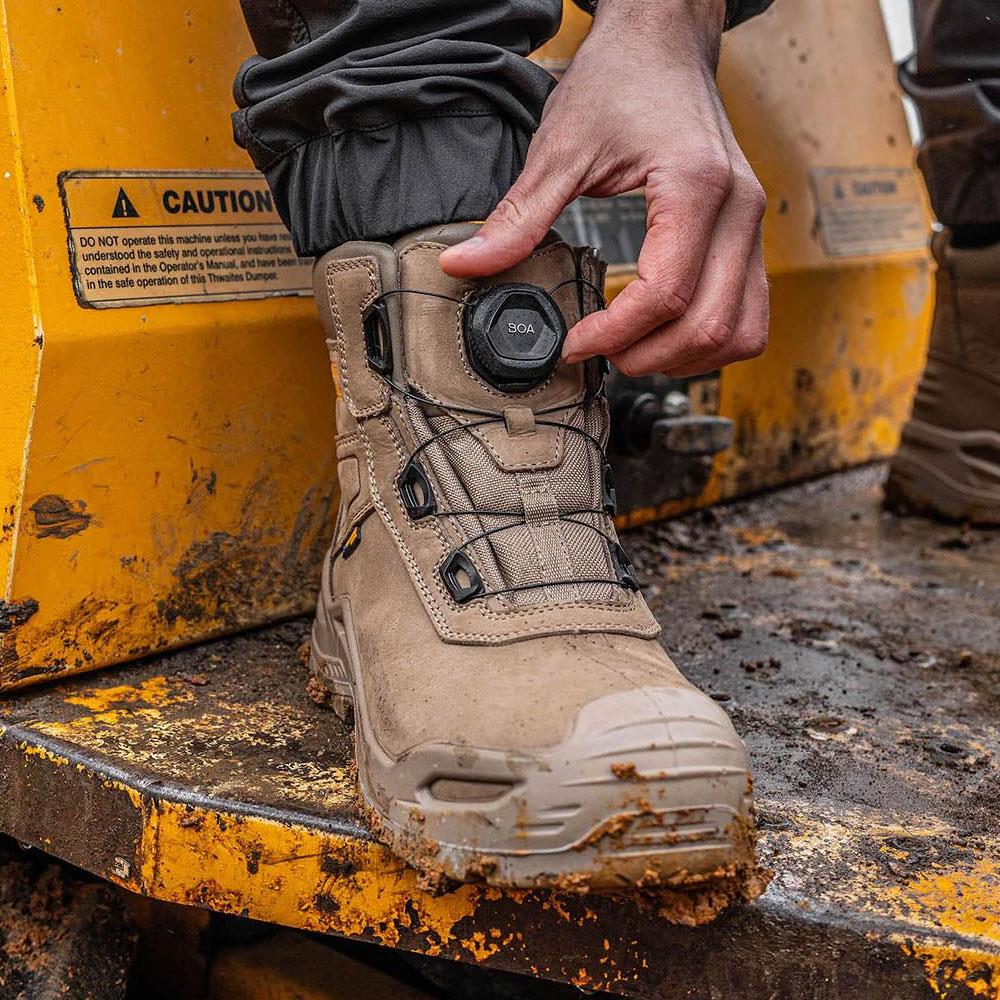 DEWALT Lander BOA ESD Safety Boots, Stone available online - Caulfield ...
