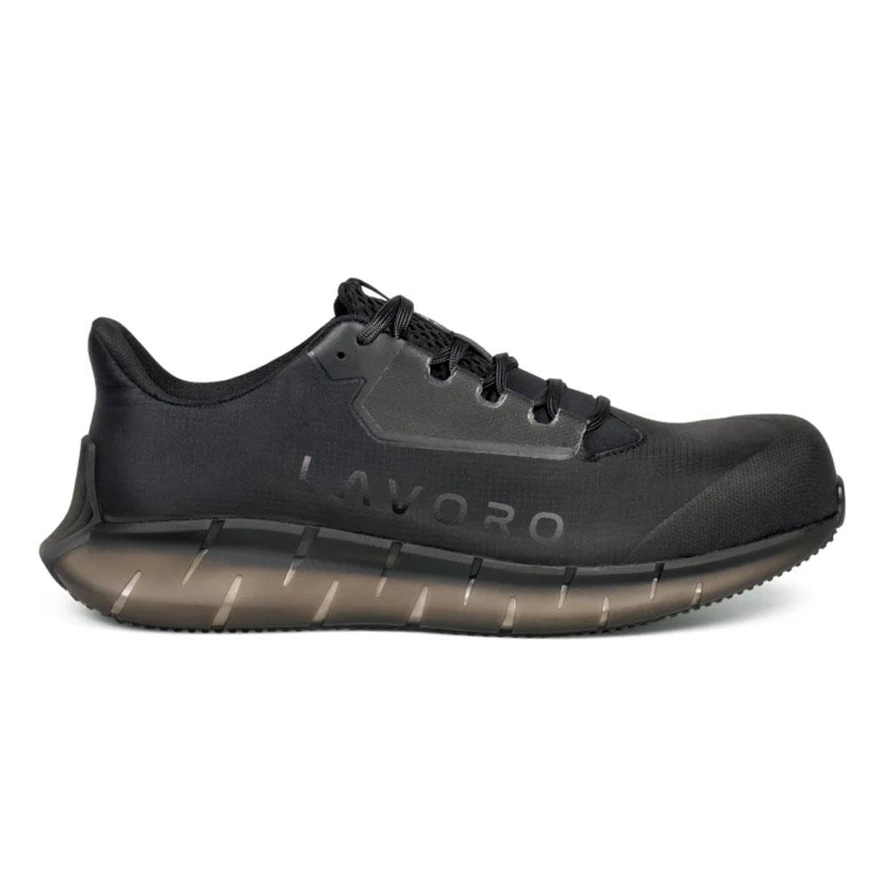 LAVORO STARGATE BLACK S1P SRC Safety Trainers, Black available online ...